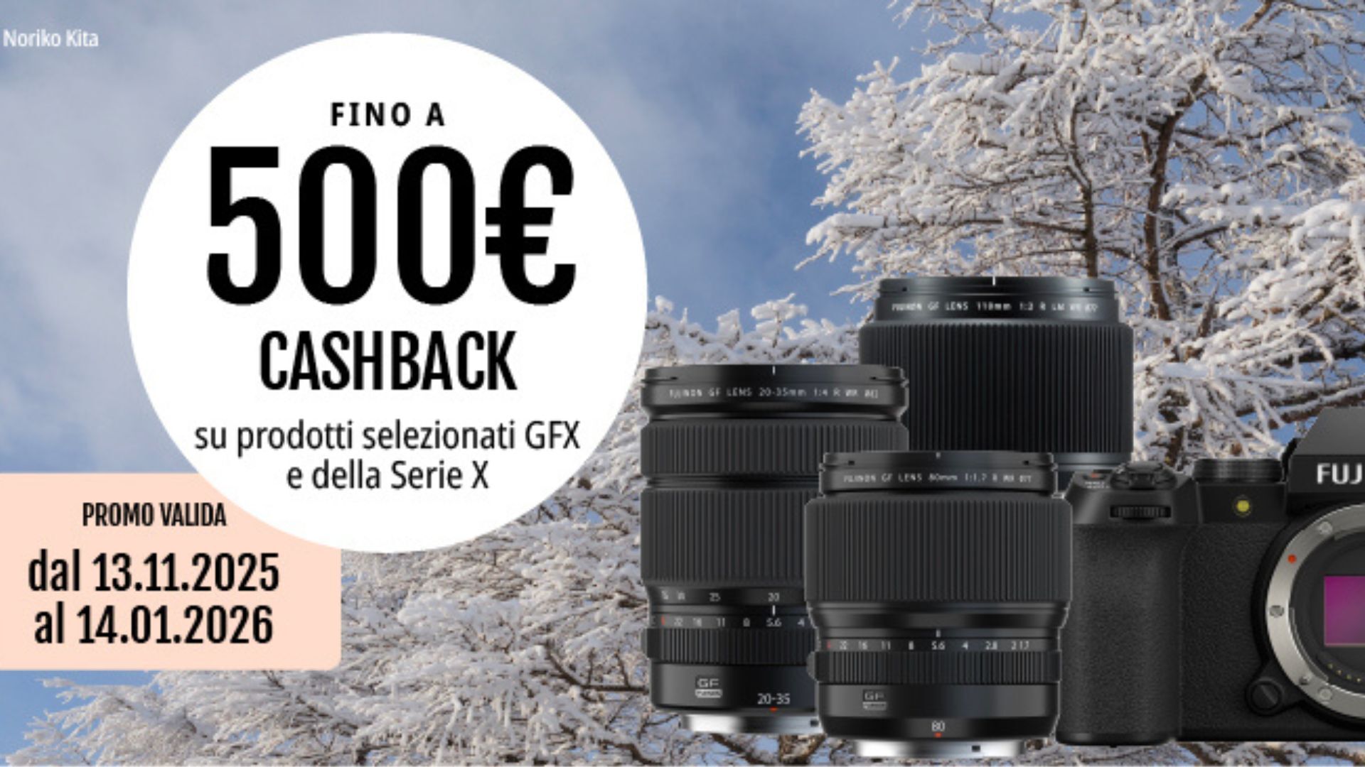 FUJIFILM Winter Promo 2025: ispirazione e convenienza per il Black ...