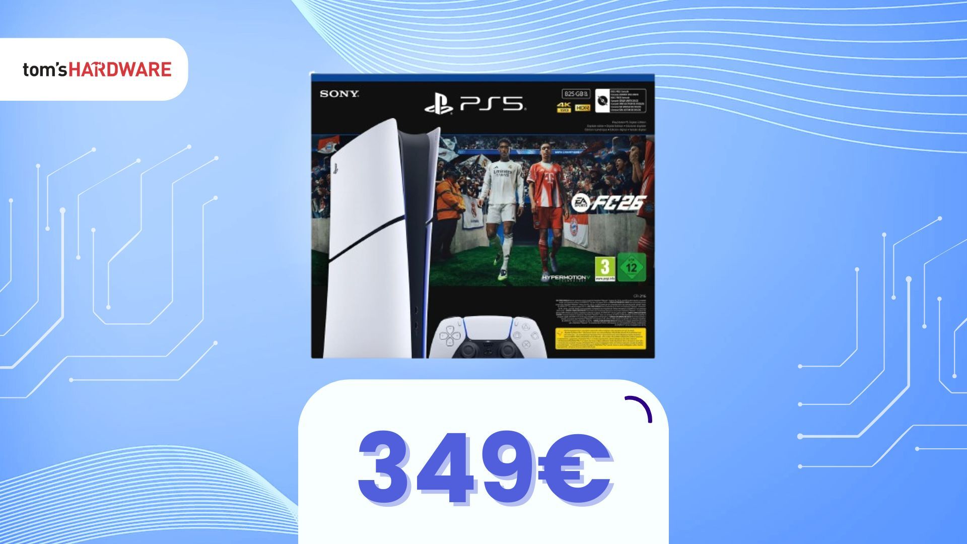 MediaWorld tenta il colpo grosso! PS5 con FC 26 a 349€ per il Black ...