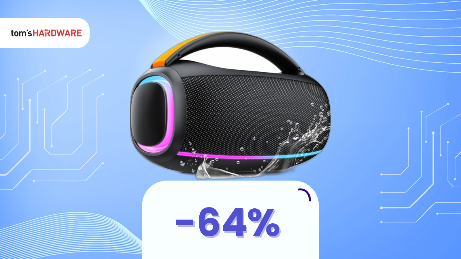 Costa meno di 60€ (-64%) ed è tra gli speaker Bluetooth più potenti ...