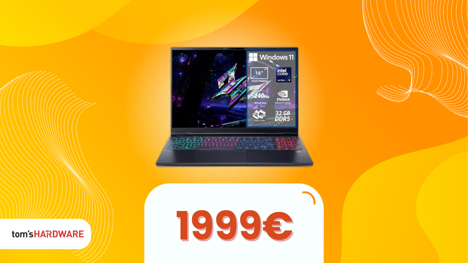 Un mostro di potenza con RTX 5070: oggi puoi averlo a 800€ in meno ...