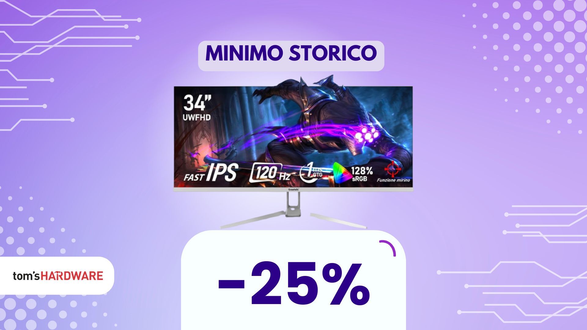 Non pagare troppo per un ultrawide! 34" in offerta a soli 180€ - Tom's ...