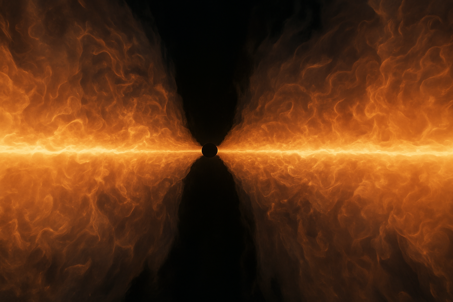 Una nuova simulazione svela i processi vicino ai buchi neri - Tom's ...