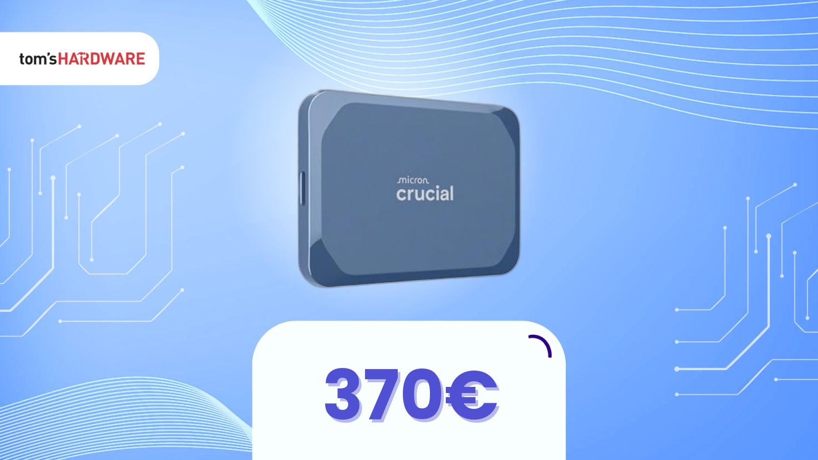 Crucial X10 SSD Esterno 6TB a 370€: spazio enorme e velocità top! - Tom ...