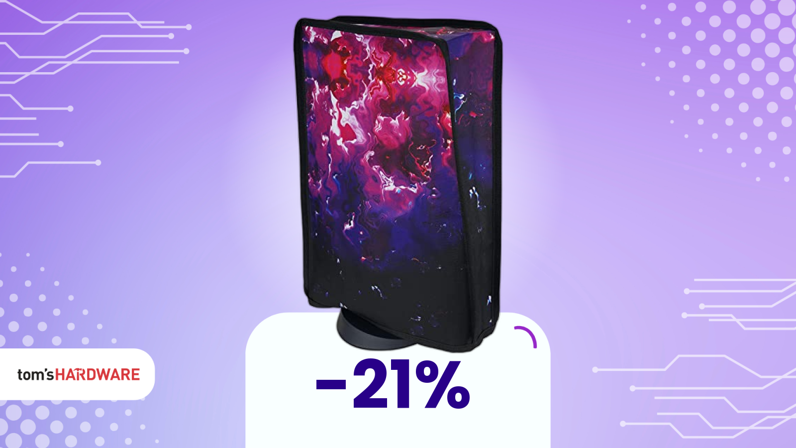 Difendi la tua PS5 da polvere e graffi con questa elegante cover lava ...