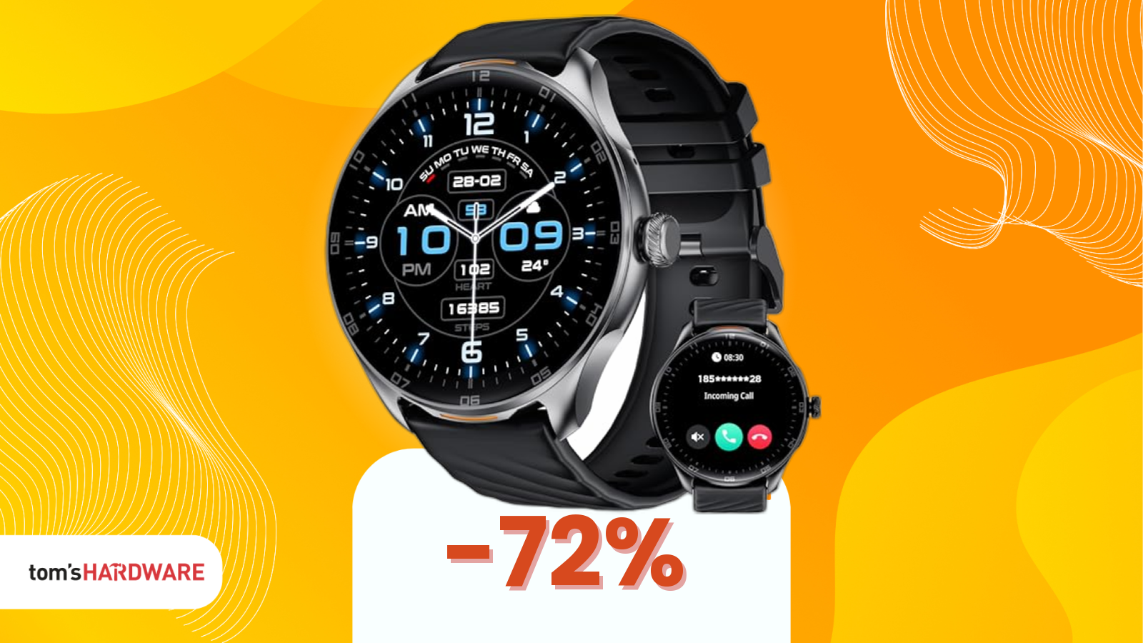 Smartwatch low cost a inizio 2026: Amazon lo sconta del 72% - Tom's ...