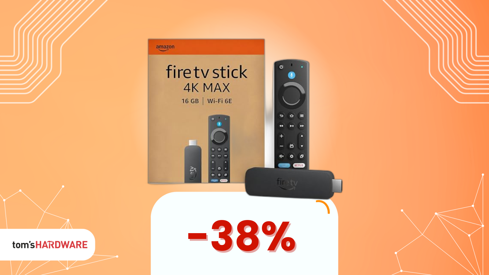 Fire TV Stick 4K Max, CHE PREZZO! Su Amazon risparmi il 38% - Tom's ...