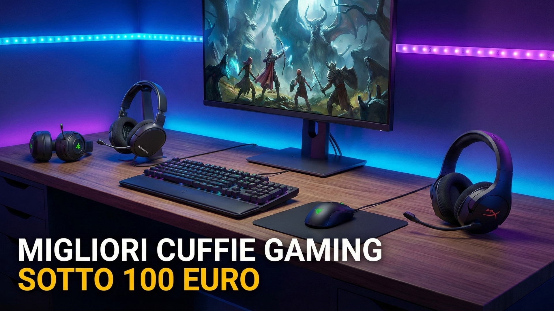 Migliori cuffie gaming sotto i 100€ (aprile 2026) - Tom's Hardware