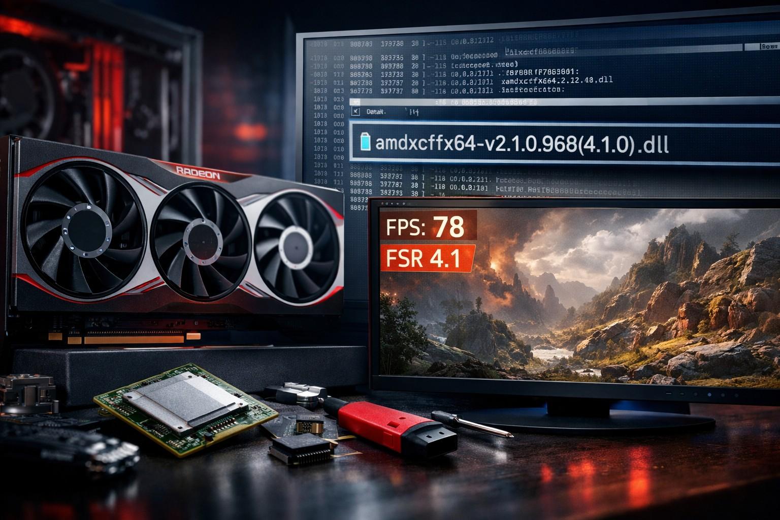FSR 4.1: utente scopre che funziona su RDNA 3 con un trucco - Tom's ...