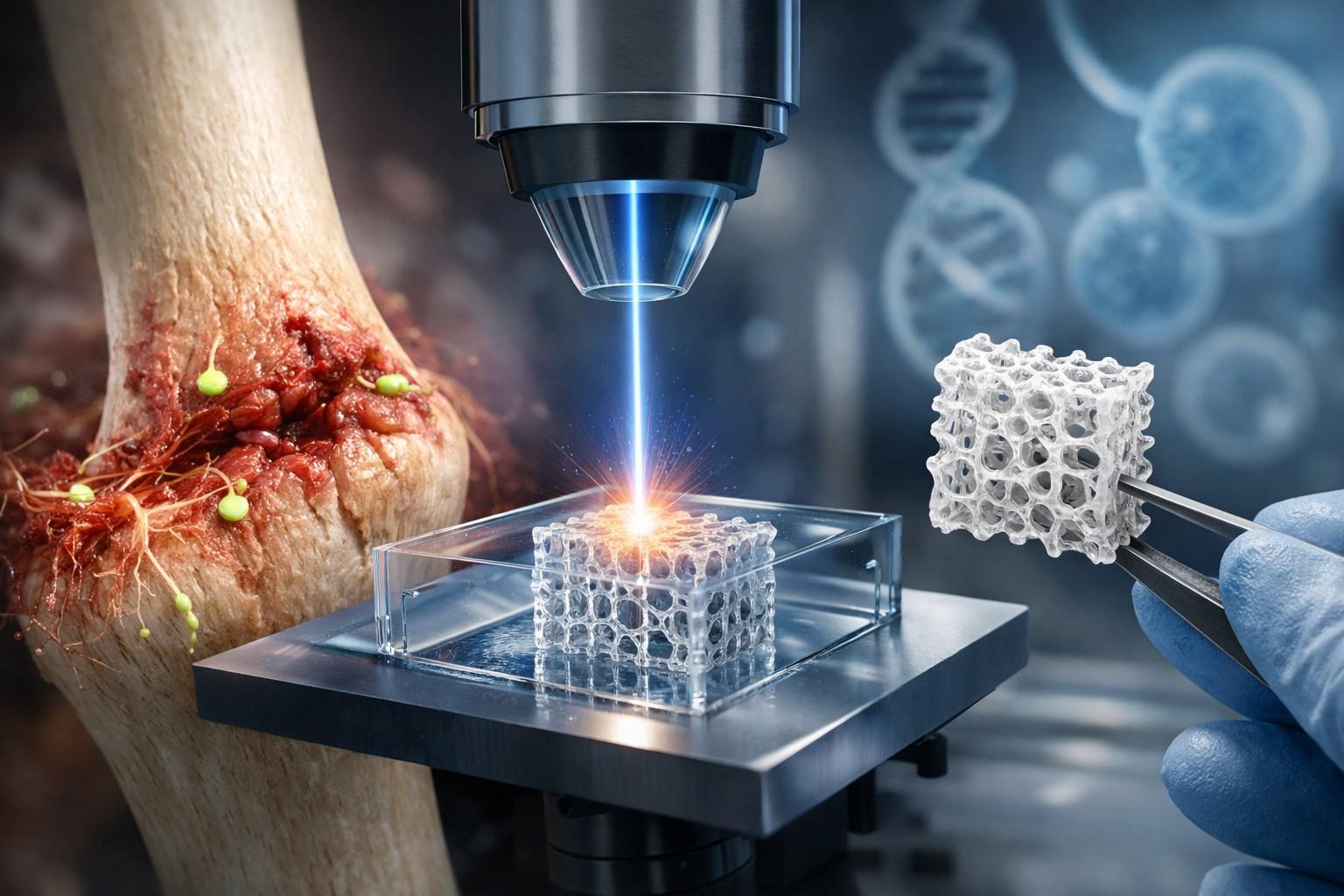 Idrogel stampato al laser rivoluziona le ossa - Tom's Hardware