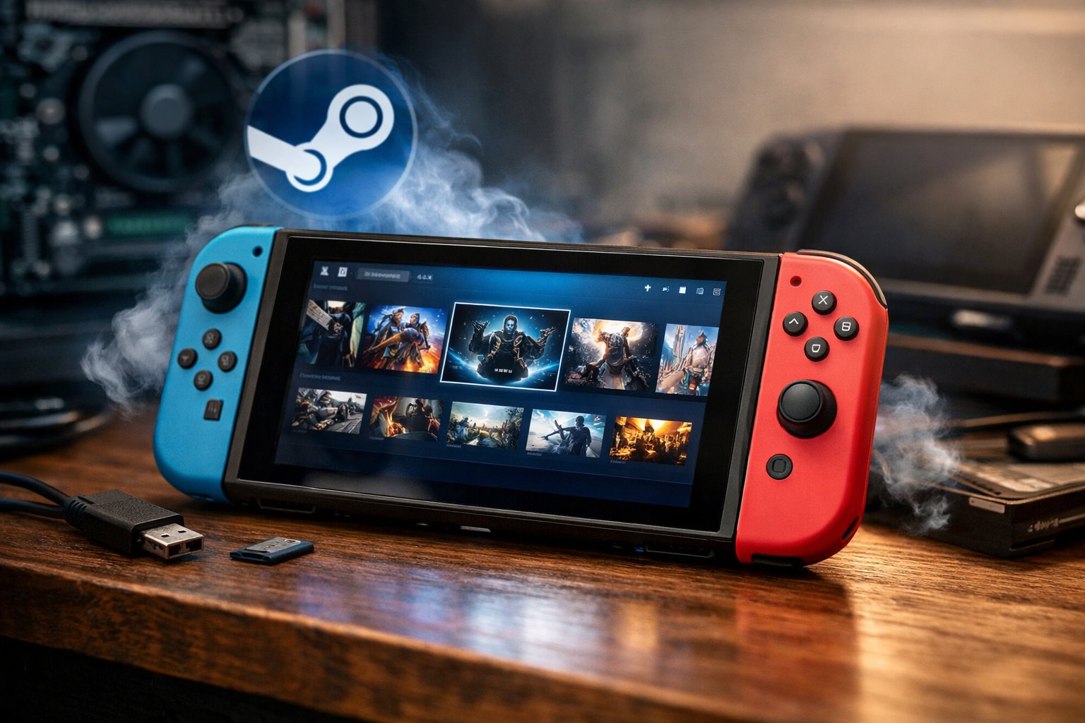 Steam compare su Nintendo Switch grazie a Proton 11 beta - Tom's Hardware