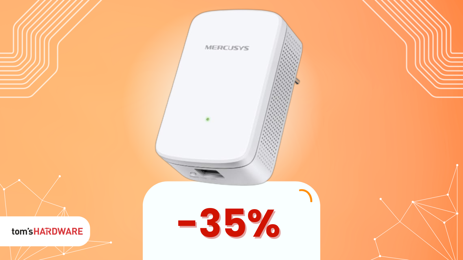 Mercusys ME10 a 11€: Wi-Fi extender economico con il 35% di sconto ...