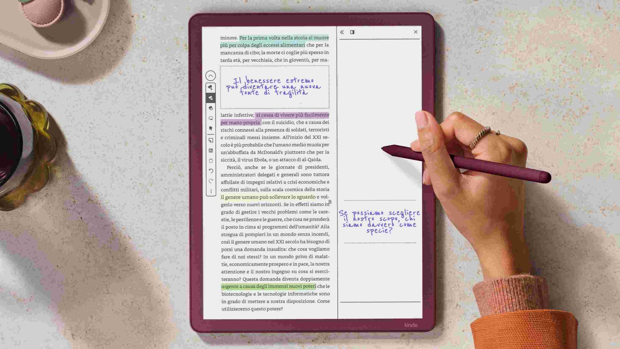 Kindle Scribe diventa a colori: Amazon apre i preordini dei nuovi ...
