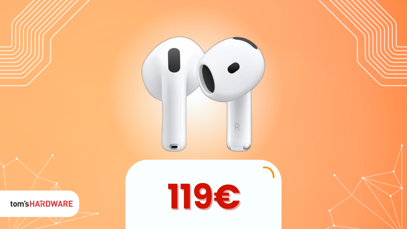 AirPods 4 a 119€ su Amazon: l'upgrade Apple costa meno - Tom's Hardware