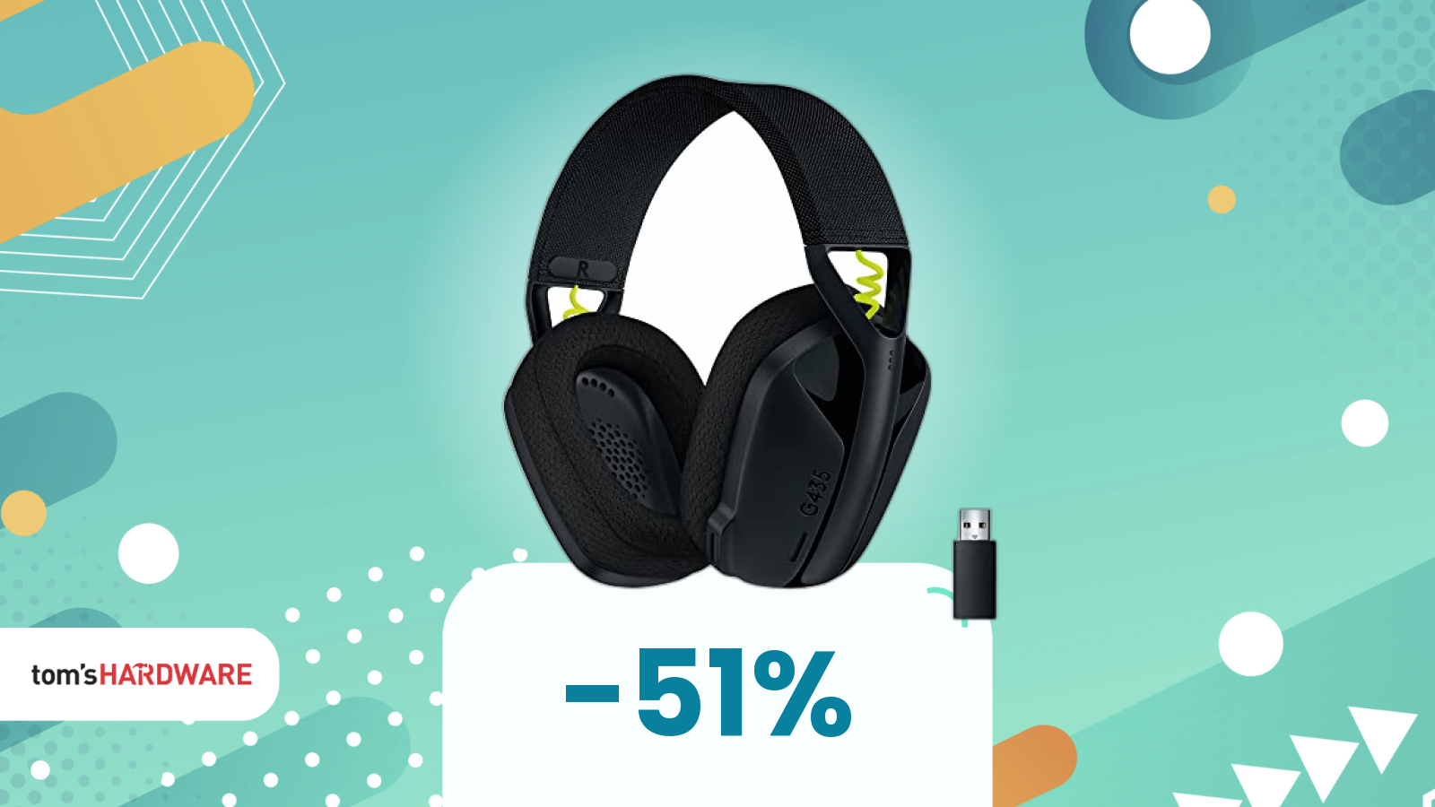 Logitech G435 a 43€: cuffie wireless leggere per giocare senza spendere ...