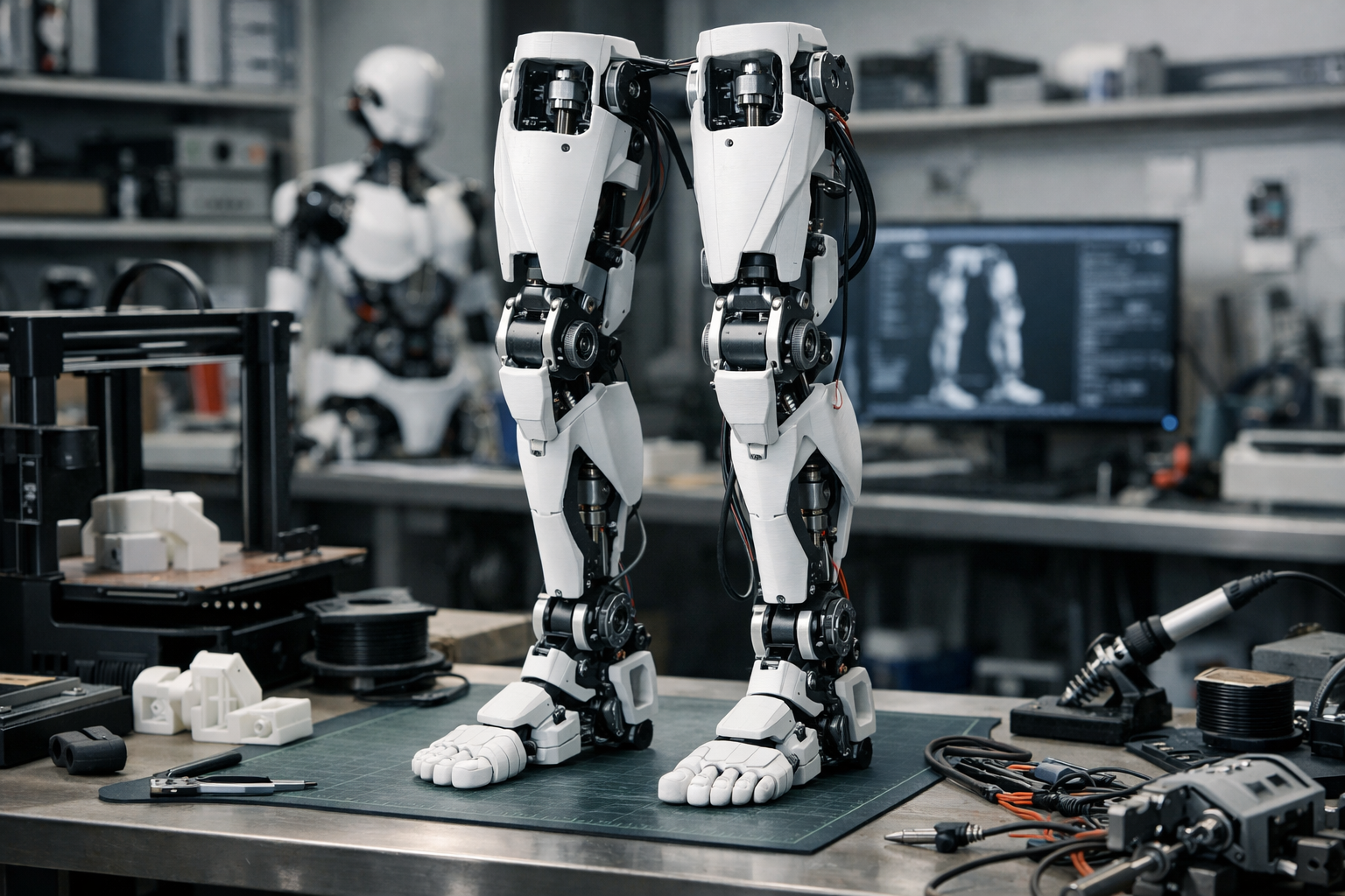 Hugging Face annuncia gambe umanoidi open source da stampare - Tom's ...