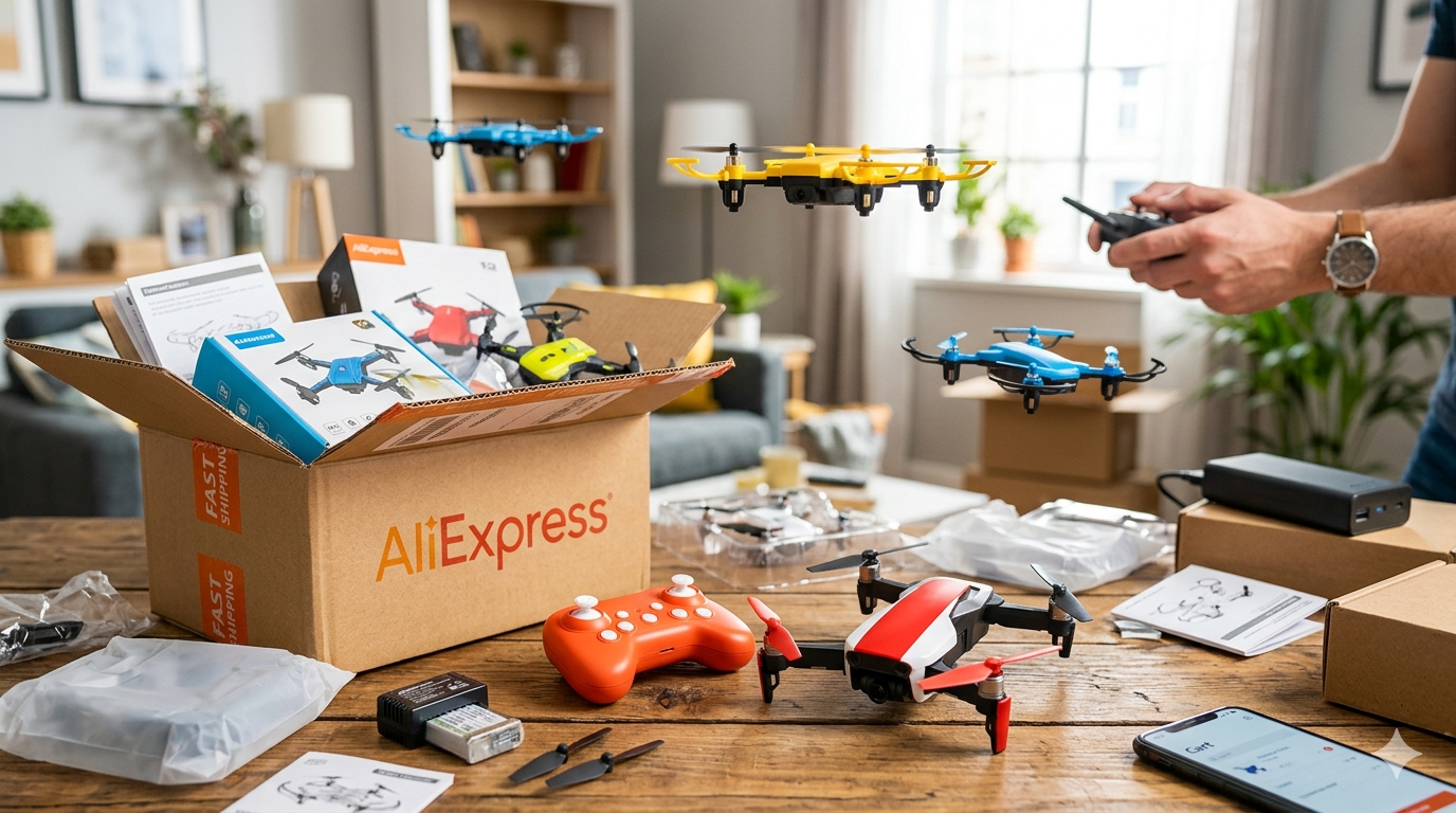 Droni da AliExpress: questi costano così poco che sembra uno scherzo ...