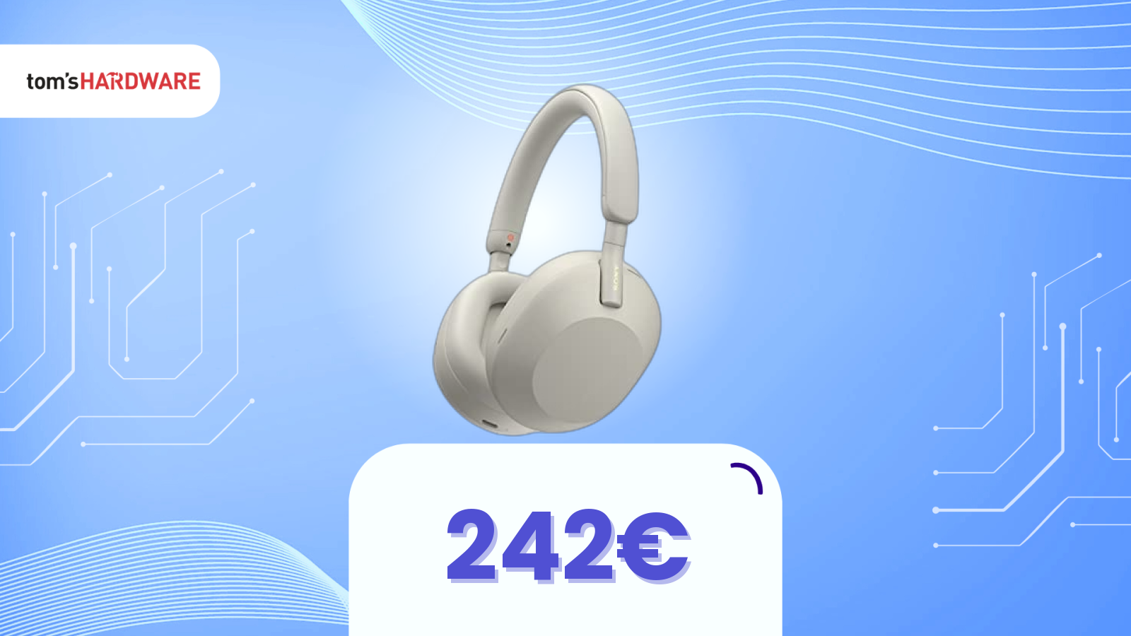 Sony WH-1000XM5 sotto quota 250€: il noise cancelling torna conveniente ...