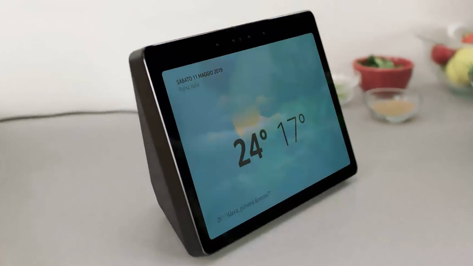 Amazon Echo Show, arriva in Italia il dispositivo con Alexa che unisce ...