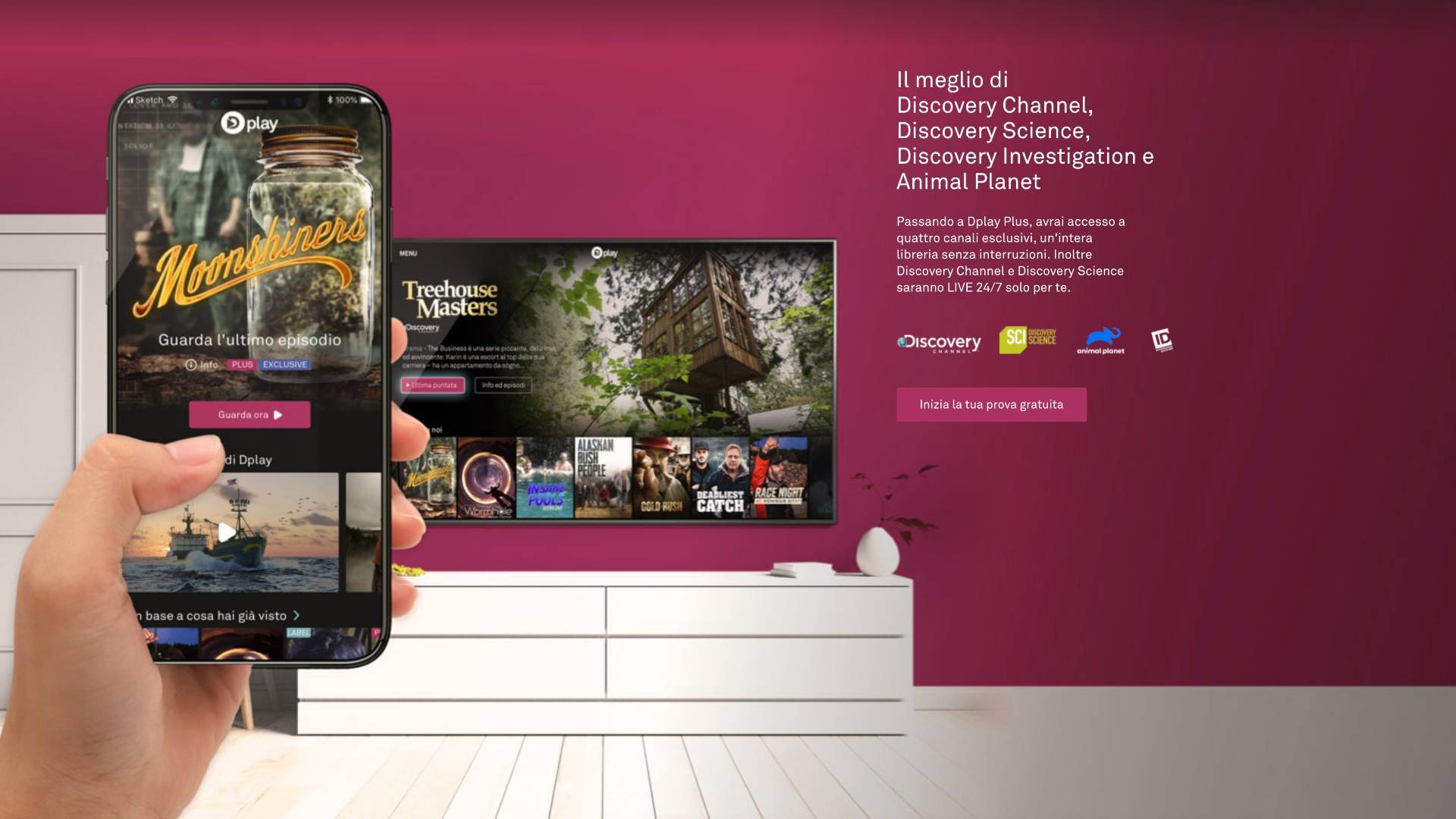 DPlay Plus, il canale streaming a pagamento di Discovery Italia - Tom's ...