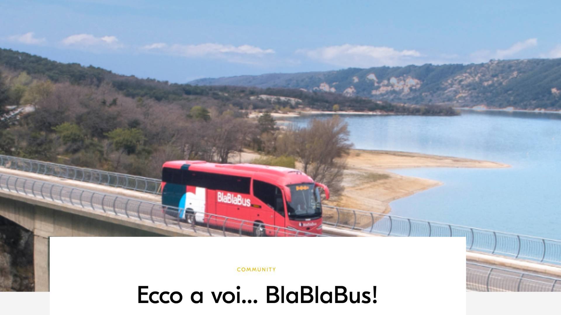 BlaBlaBus, viaggi low cost a lunga percorrenza per Italia ed Europa ...