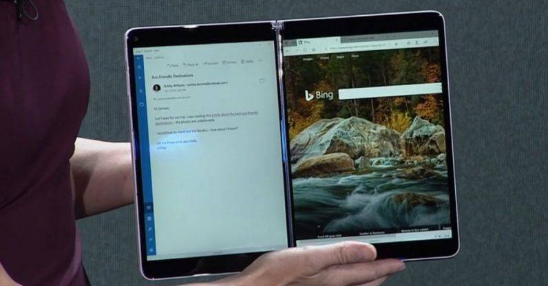 Windows 10X, il sistema operativo Microsoft per i PC a doppio schermo e ...