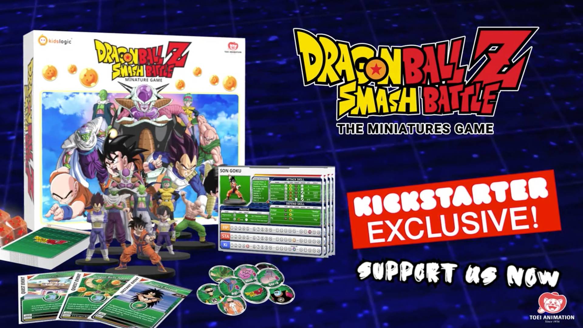 Dragon Ball Z - Smash Battle: su Kickstarter il gioco da tavolo di ...