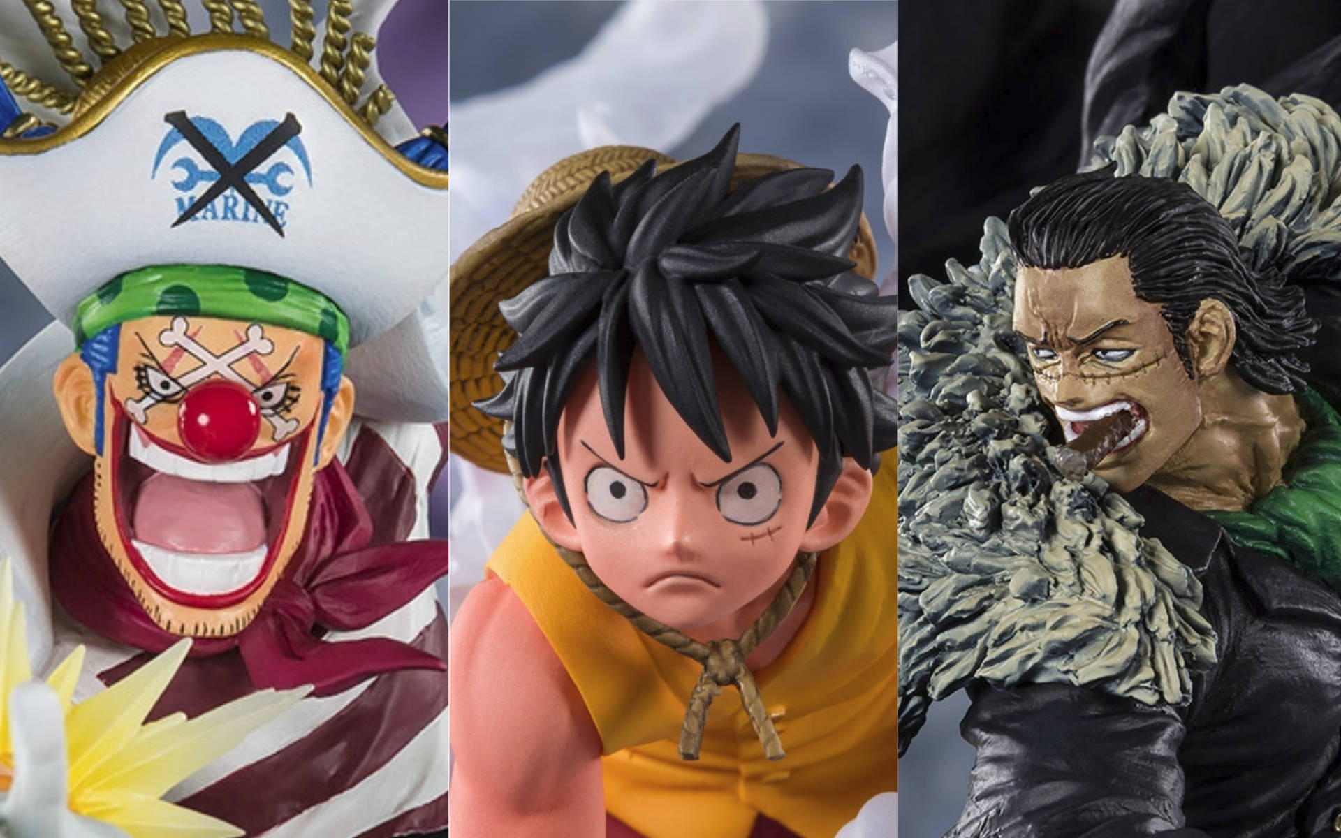 One Piece: arrivano Luffy, Crocodile e Bagy – Figuarts Zero - Tom's ...