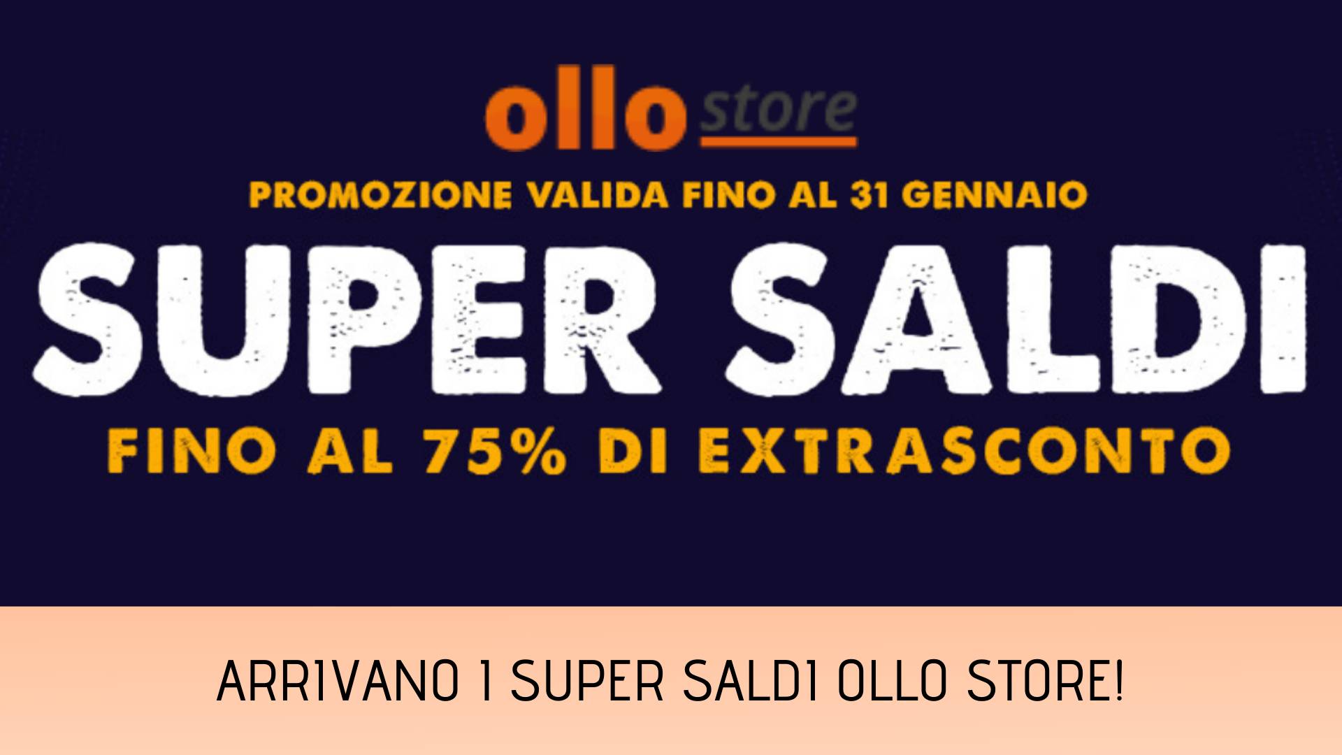 Super Saldi e Tasso Zero! Fino al 75% di sconto da Ollo Store - Tom's ...