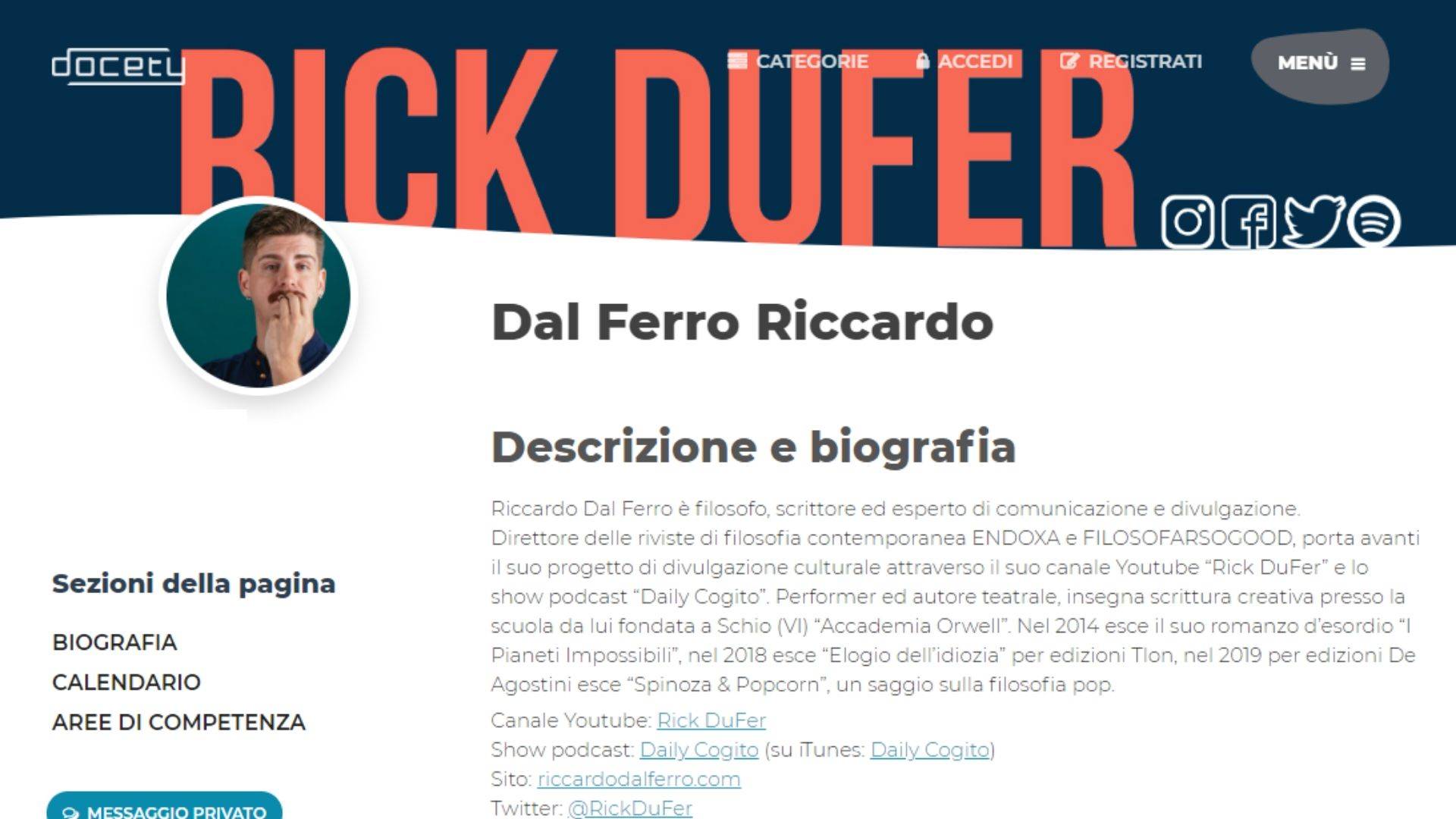 Impara a realizzare un Podcast grazie a Rick DuFer su Docety - Tom's ...