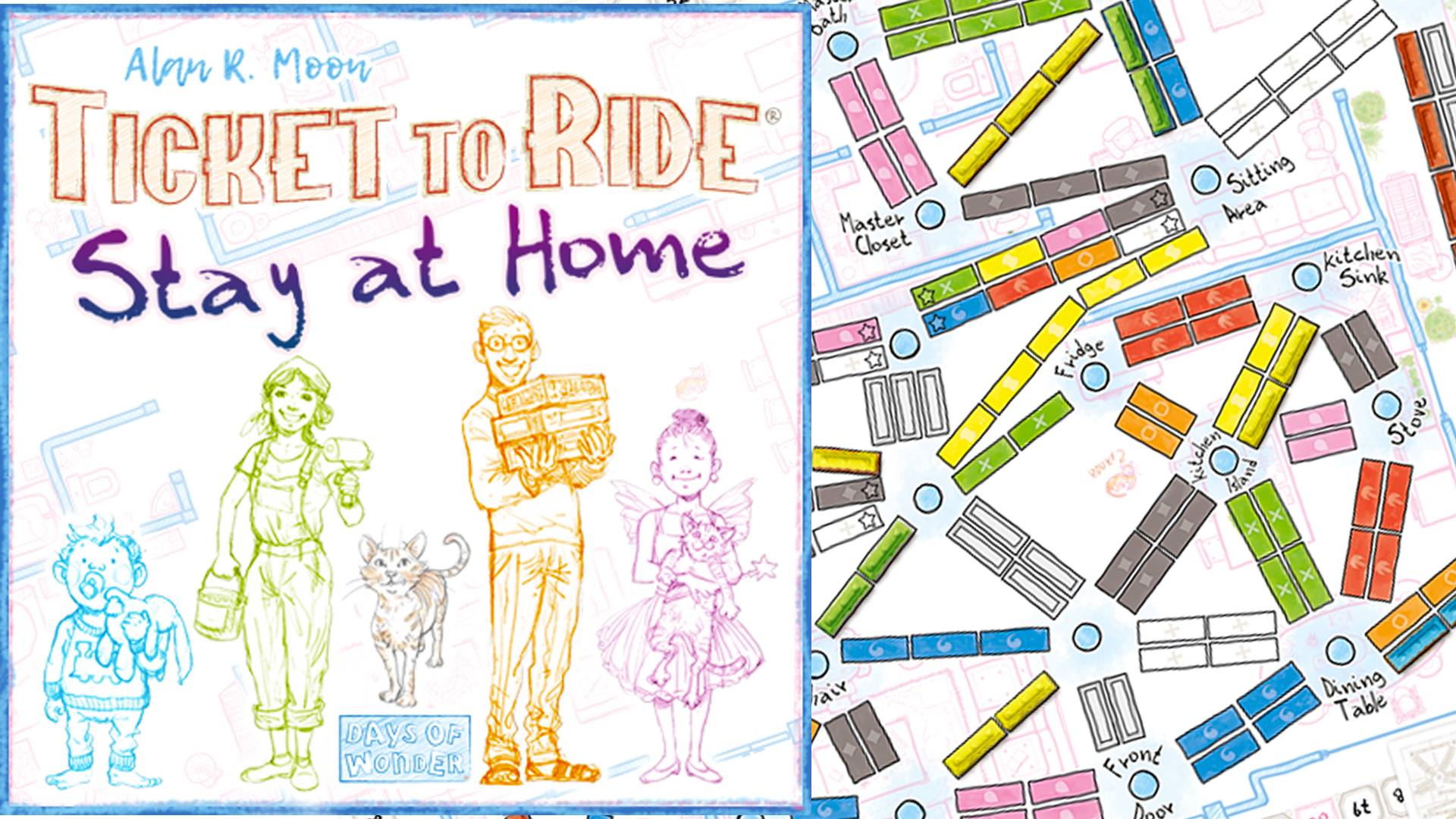 Ticket to Ride: Stay at Home gratis in formato print and play - Tom's ...