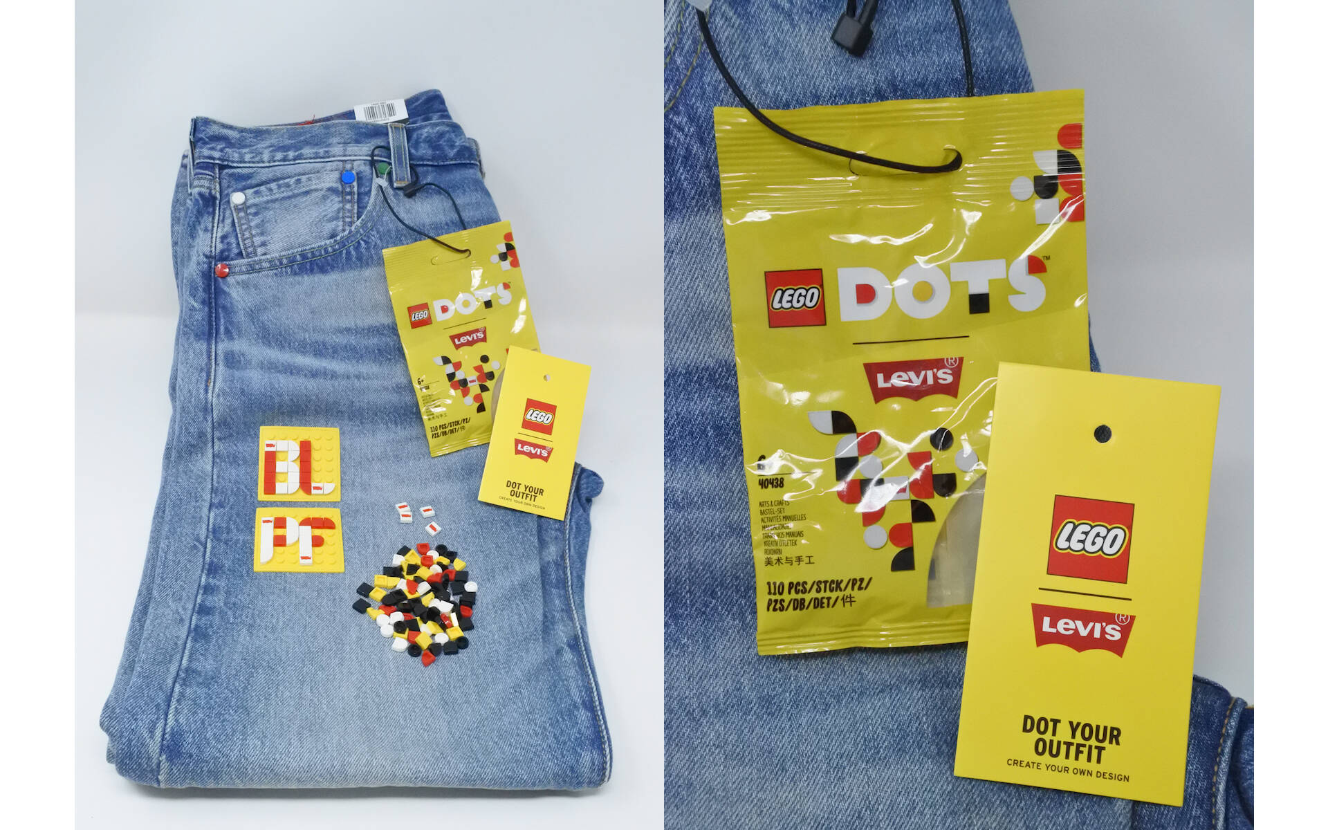 Levi's & LEGO: al debutto la nuova linea di Levi's personalizzabile con ...