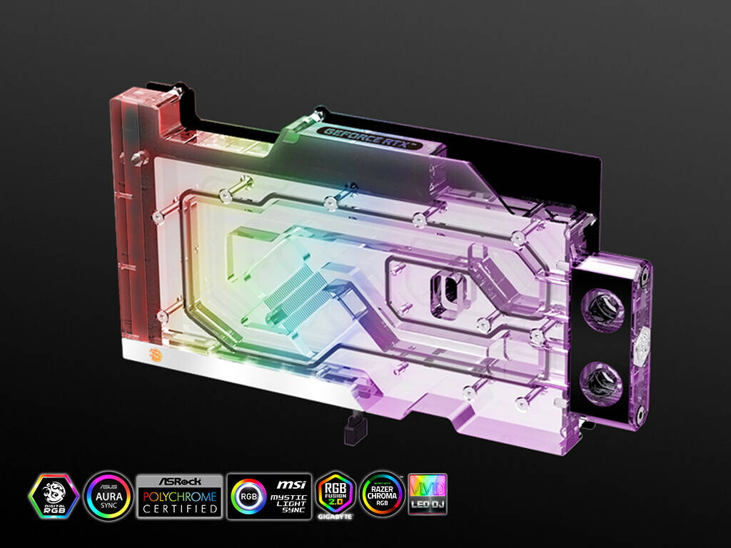 RTX 3080 e RTX 3090 Founders Edition, i nuovi waterblock RGB di ...