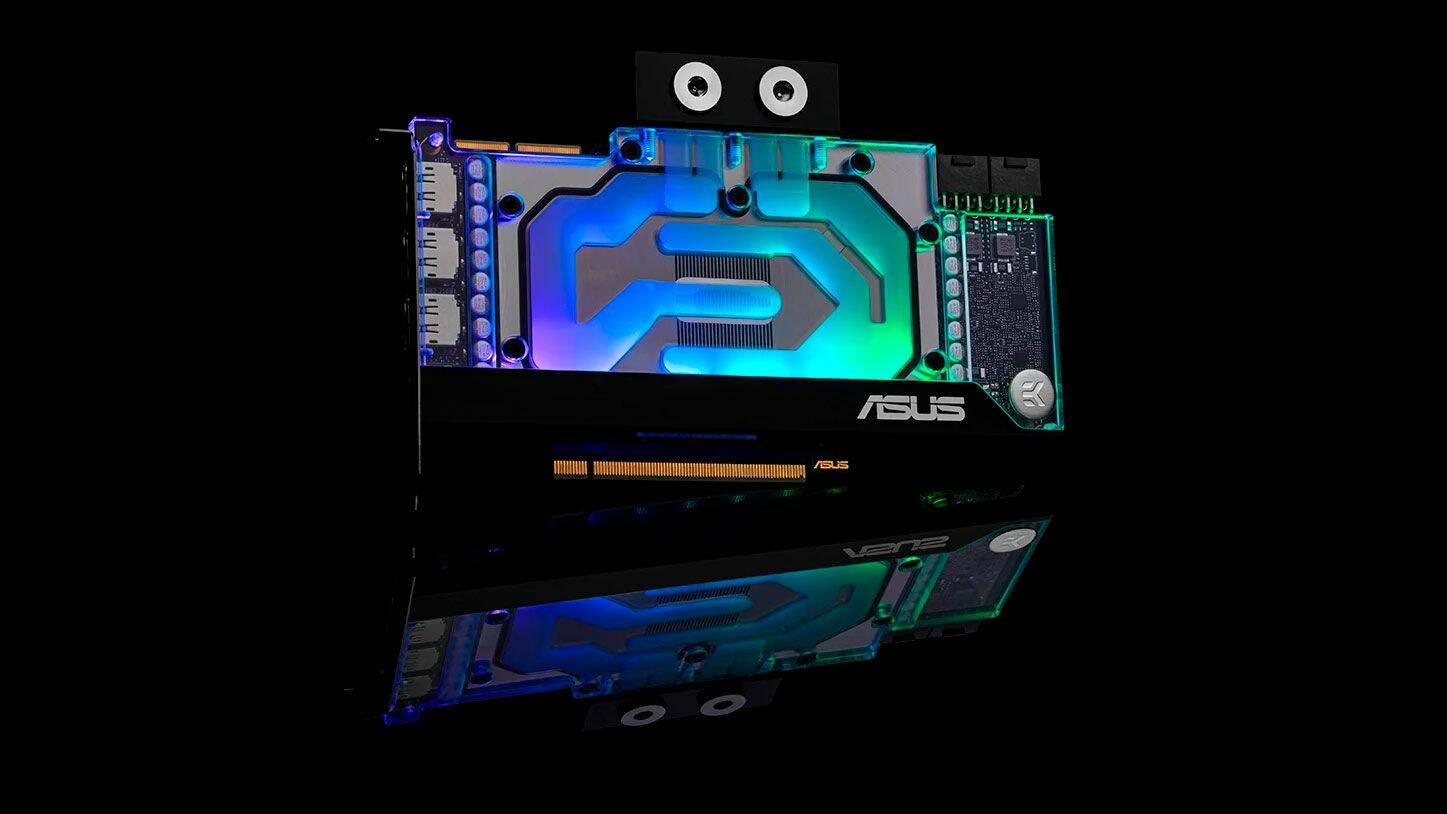 ASUS e EKWB insieme per schede RTX 30 con waterblock preinstallato ...