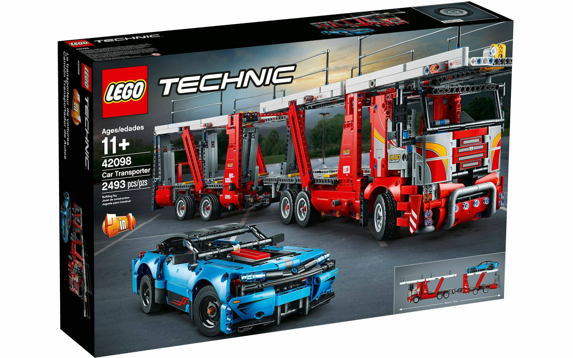 LEGO MANIA. Costruiamo insieme il set LEGO Technic # 42098 Bisarca ...