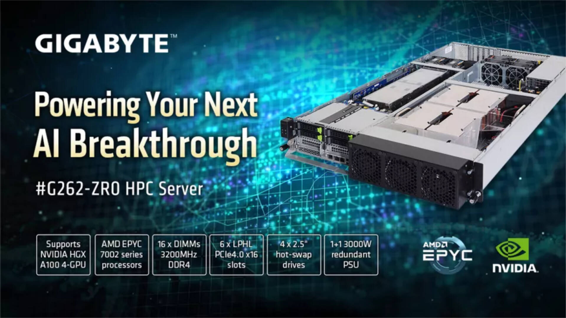 Gigabyte, ecco il suo nuovo server con AMD EPYC e NVIDIA A100 - Tom's ...