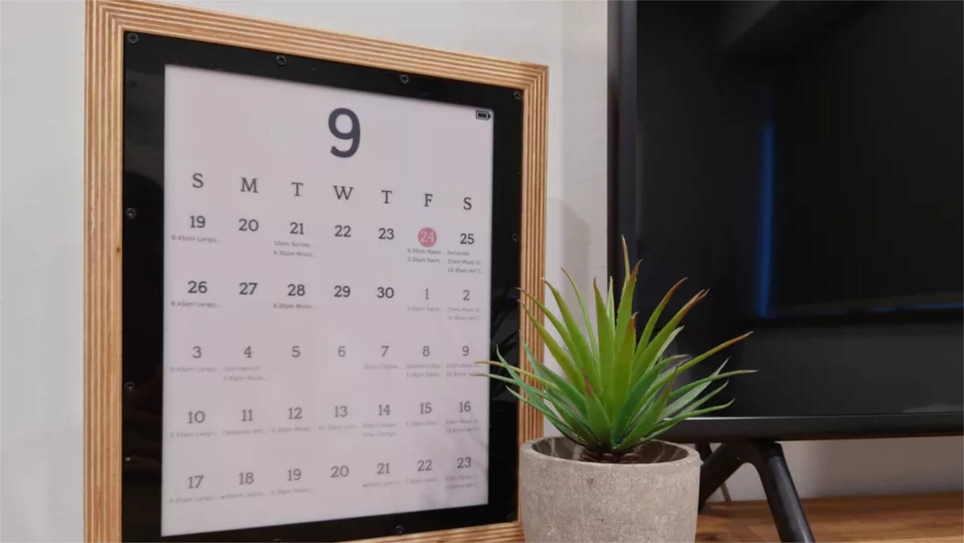 Questo calendario e-ink Raspberry Pi si sincronizza con Google Calendar ...