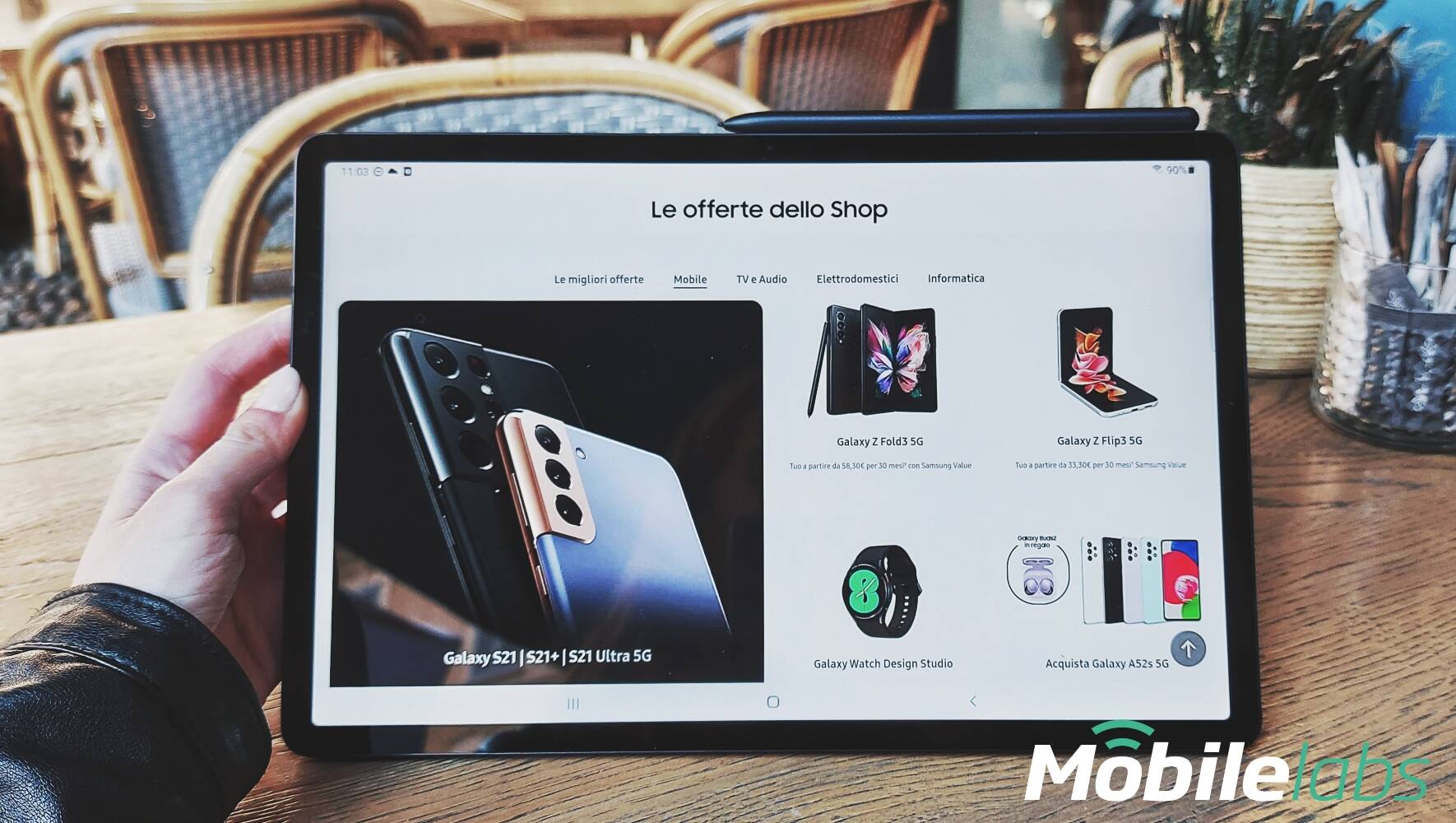 Samsung segue Apple: ecco la foto del Galaxy Tab S8 Ultra con il notch ...