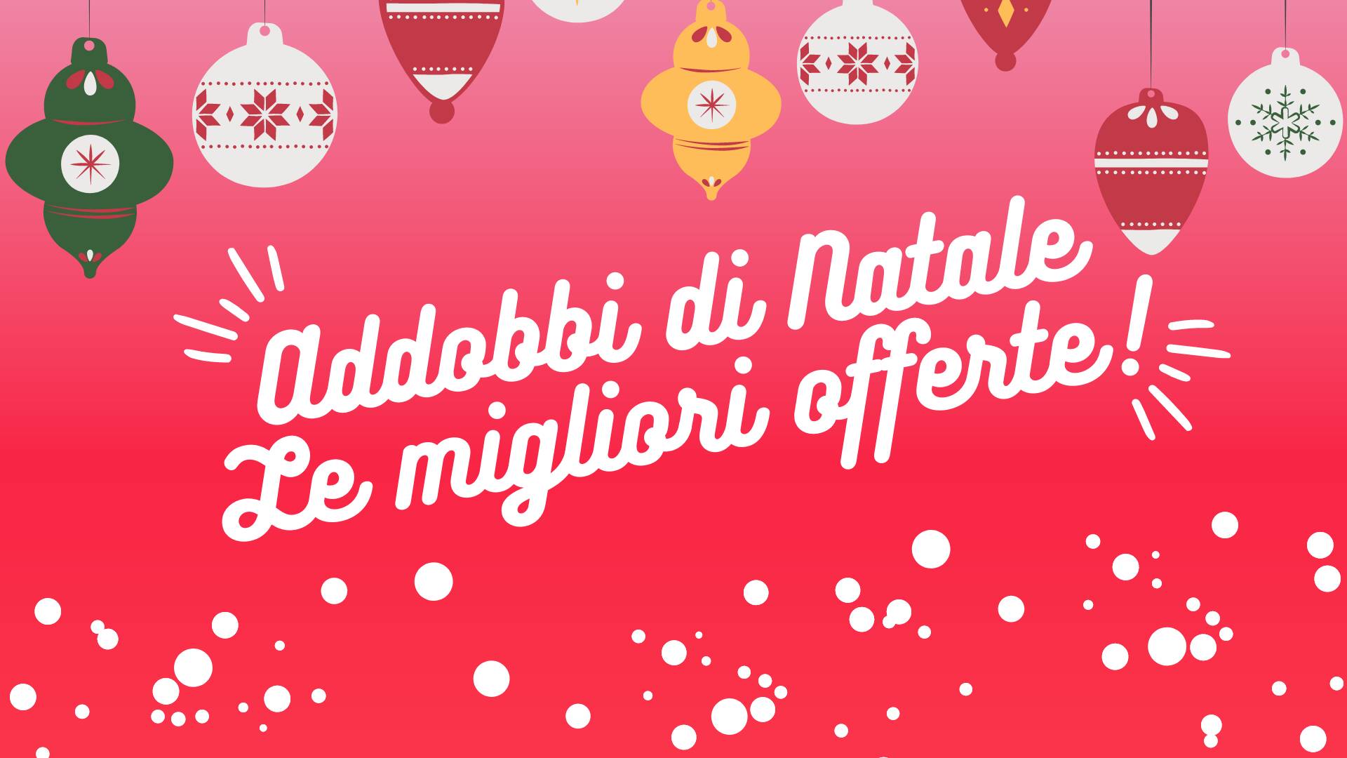 I migliori addobbi natalizi da acquistare su Amazon | Natale 2021 - Tom ...