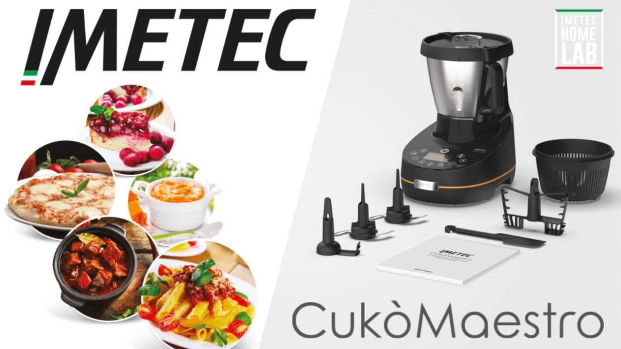 Imetec Cukò Maestro: robot da cucina PERFETTO in sconto del 50%! AFFARE ...