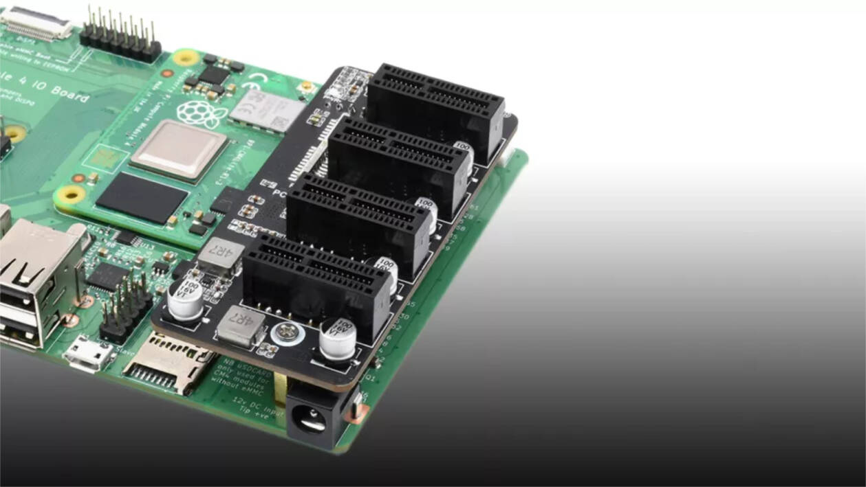 Raspberry Pi CM4 quadruplica gli slot PCIe grazie a questa scheda - Tom's Hardware