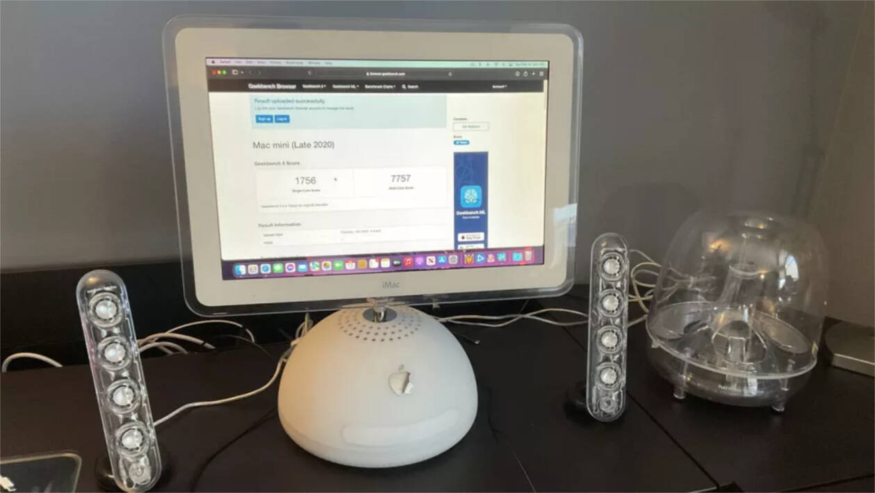 Un vecchio iMac G4 diventa un nuovo Mac con M1 con questo progetto ...