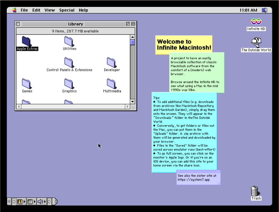Infinite Mac, il classico Mac OS torna in vita sul browser - Tom's Hardware
