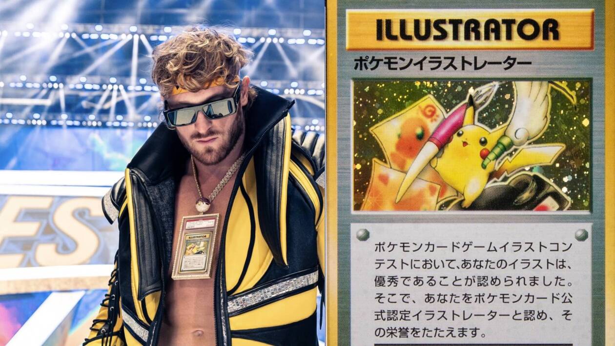 Logan Paul indossa una carta Pokémon da 5 milioni di dollari a ...