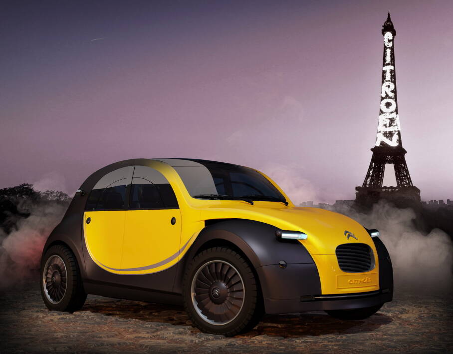 La Citroen 2CV diventa un crossover minimalista elettrico - Tom's Hardware