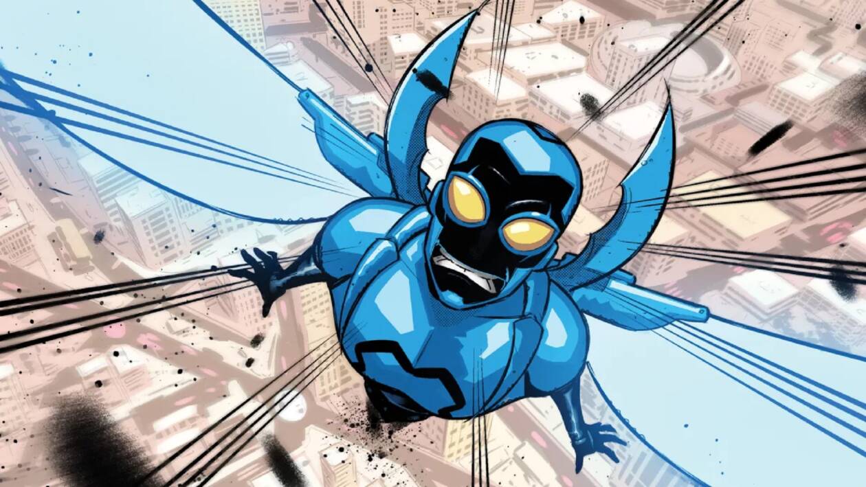 Jaime Reyes spicca il volo nelle prime immagini di Blue Beetle ...