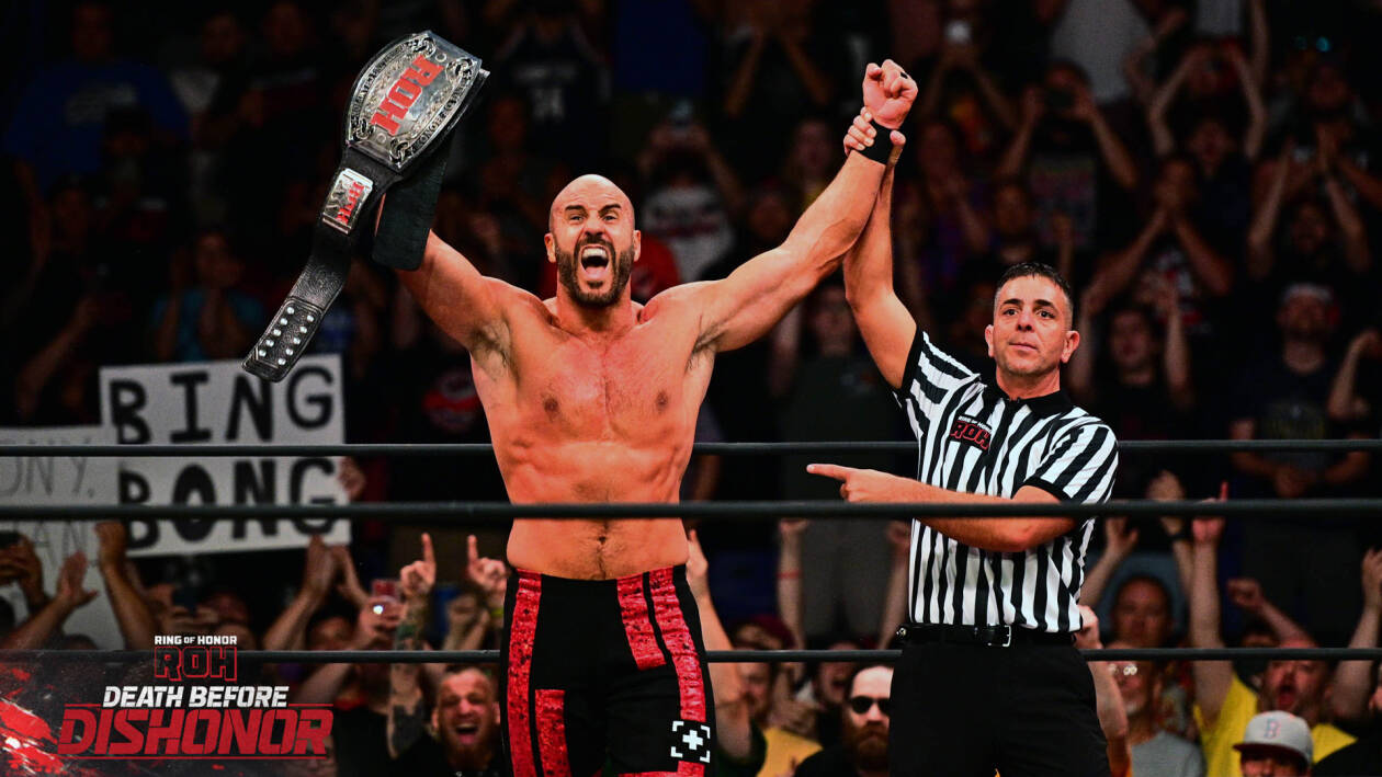 I risultati di Death Before Dishonor: Claudio Castagnoli sul tetto del ...