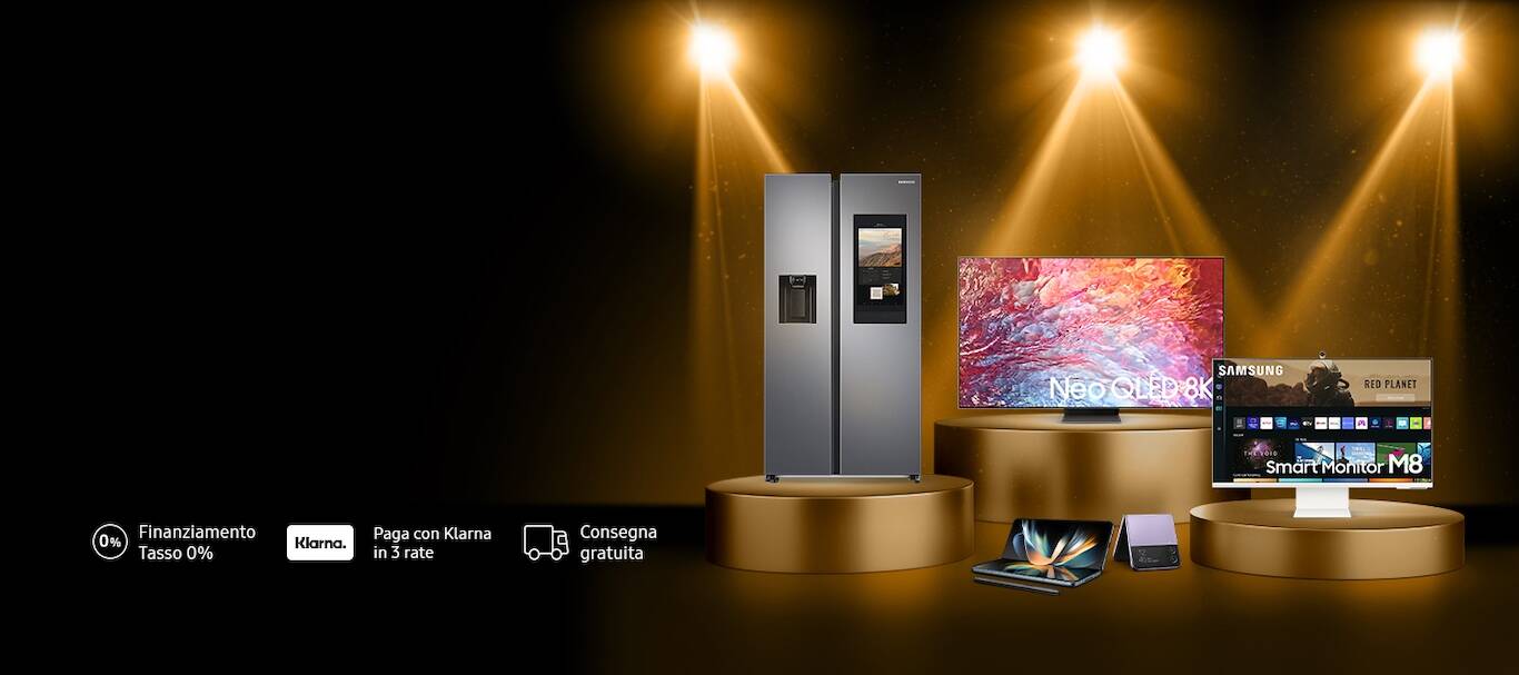 Samsung Spotlight Festival, 2 settimane di sconti con tasso zero! - Tom ...