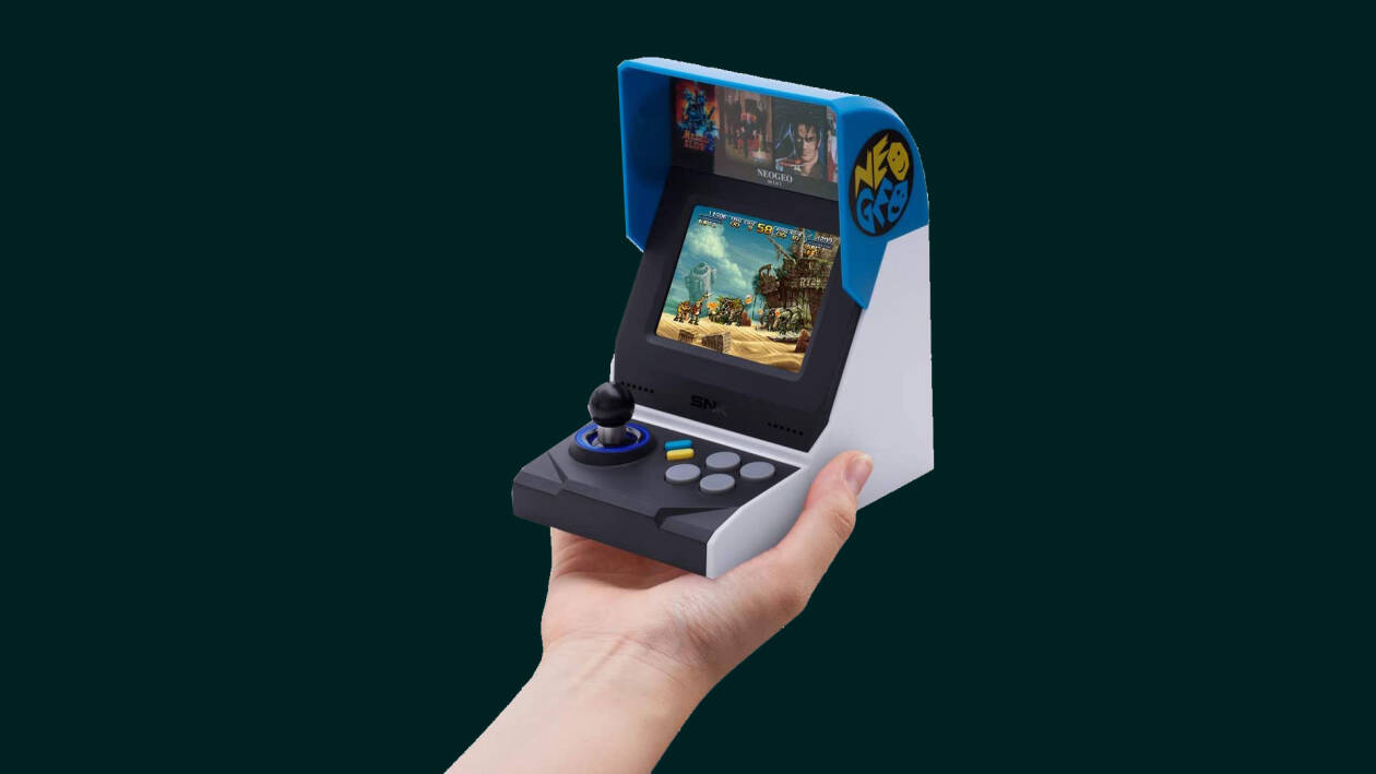 Neo Geo Mini: splendida mini console con 40 giochi, in sconto del 40% ...