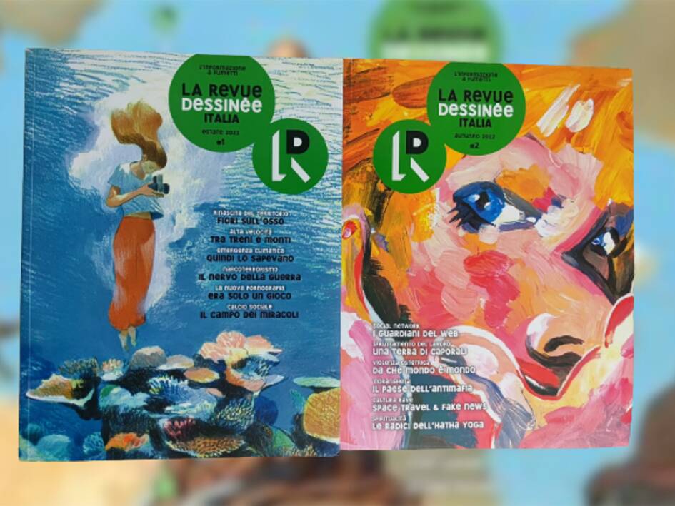 Intervista ad Andrea Coccia de La Revue Dessinée Italia - Lucca Comics and Games 2022 - Tom's ...