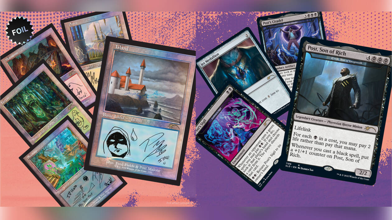 Magic: The Gathering - Annunciato il Secret Lair di Post Malone - Tom's ...